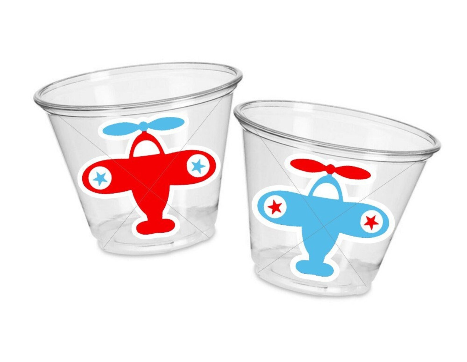 Airplane Party Cups Airplane Treat Cups Airplane Party | Etsy