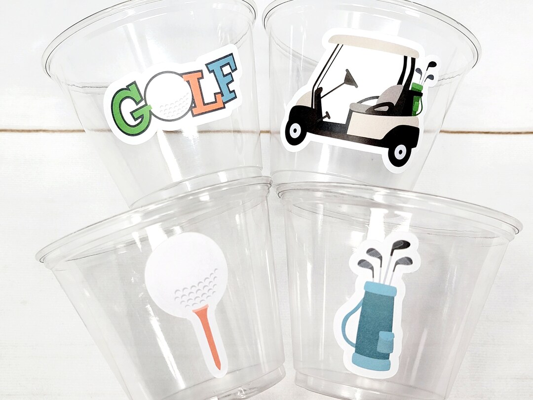 GOLF PARTY CUPS - Golfing Party Cups Golf Birthday Golf Party Golf ...