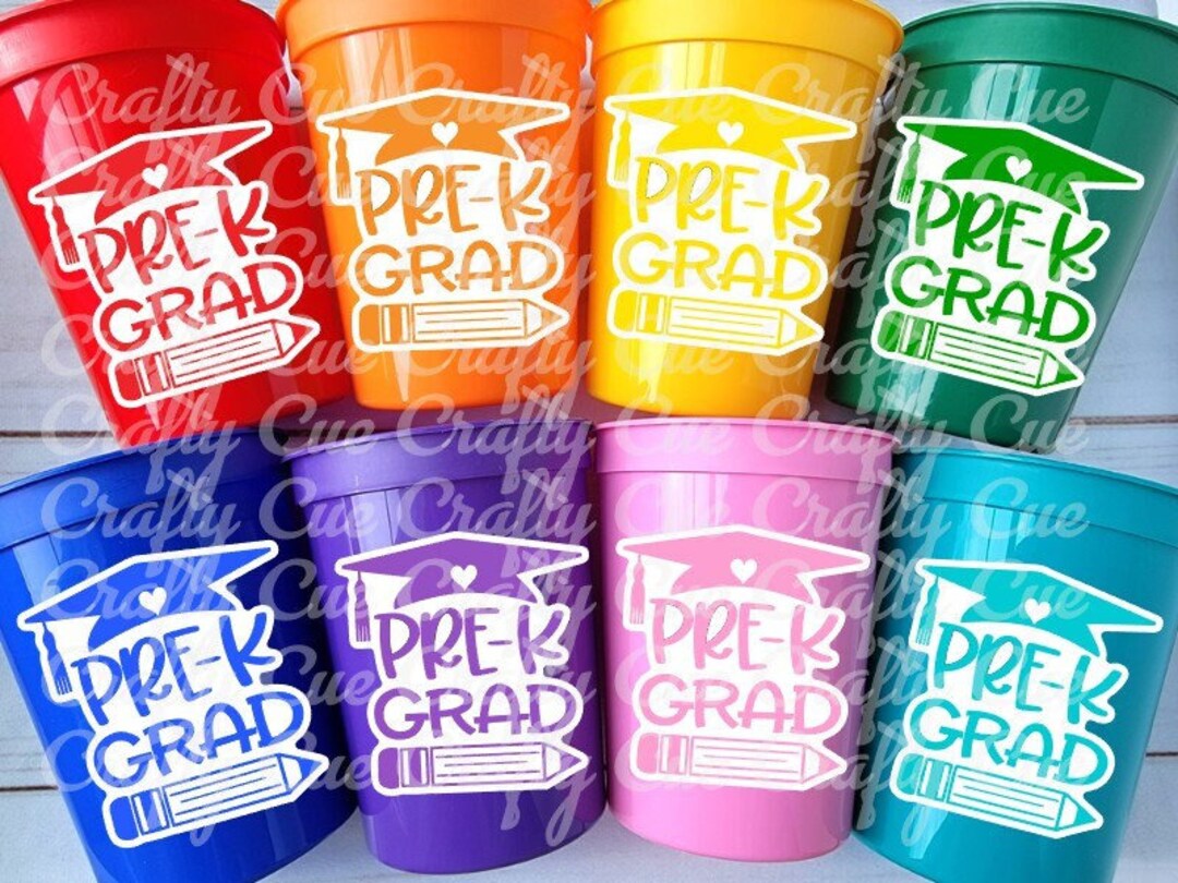 PRESCHOOL GRADUATION CUPS - Pre K Cups Preschool Graduation Cups 2023 ...
