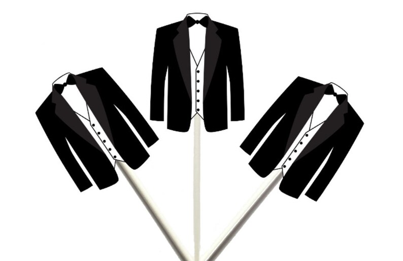 TUXEDO Garland Tuxedo Banner Wedding Banner Wedding Garland - Etsy