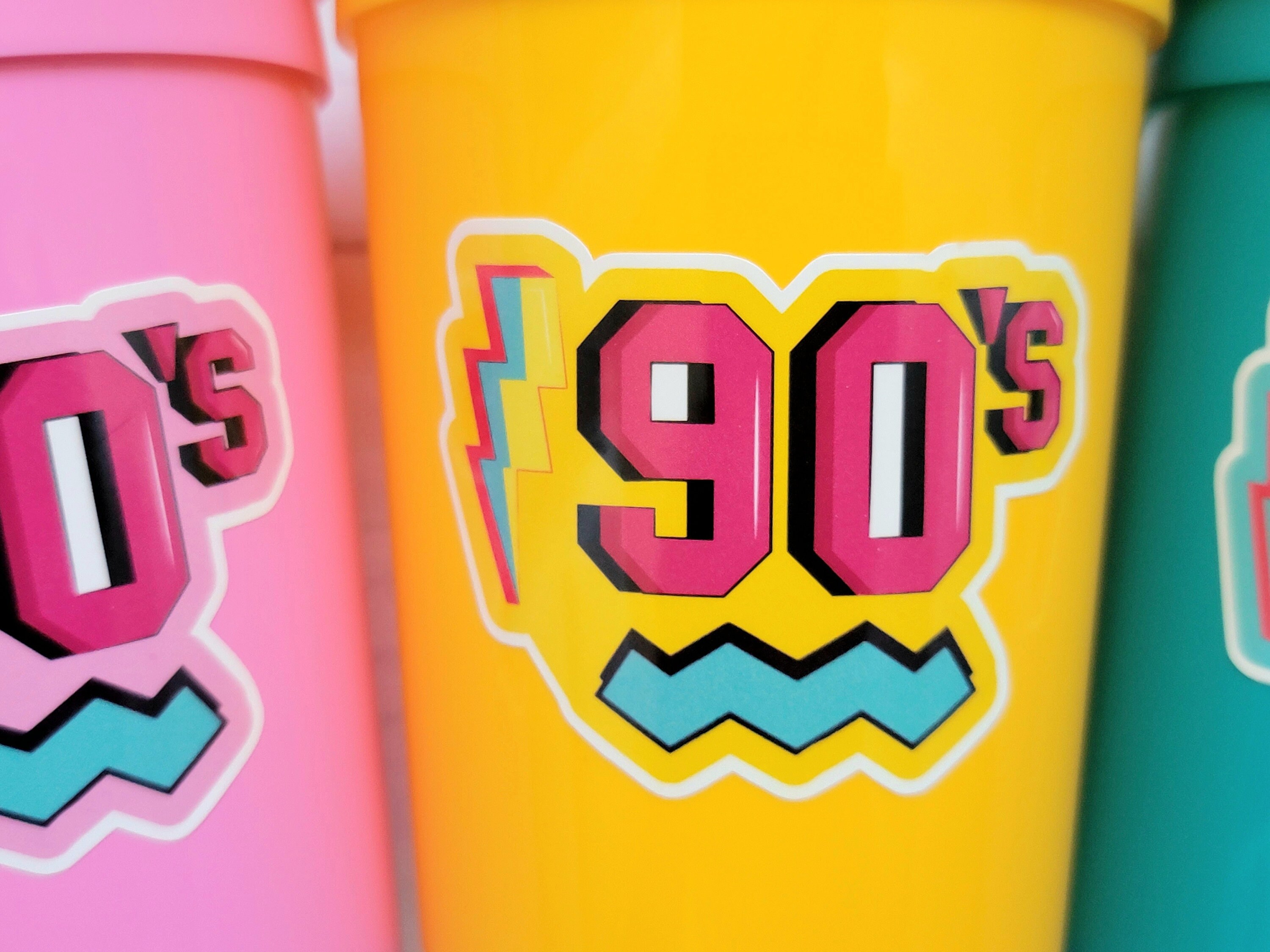 I Love the 90'S PARTY CUPS 90s Birthday Cups 90s Party - Etsy
