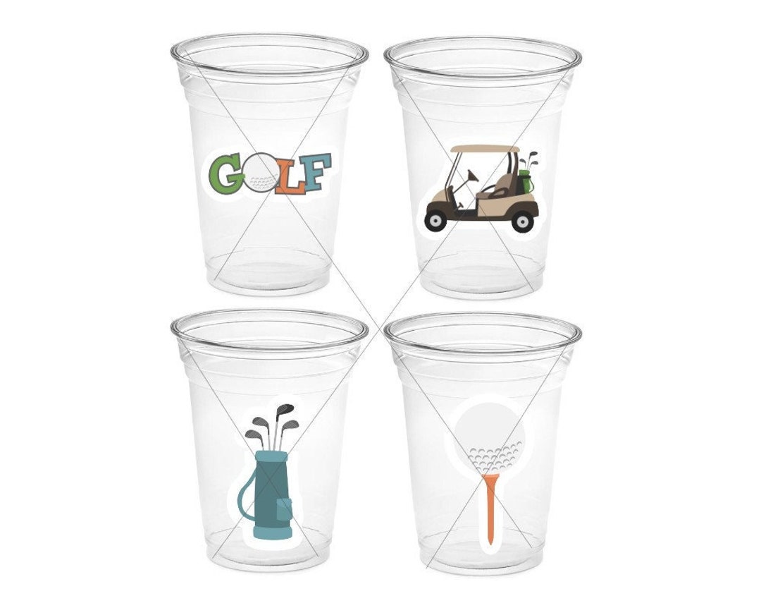 GOLF PARTY CUPS - Golfing Party Cups Golf Birthday Golf Party Golf ...
