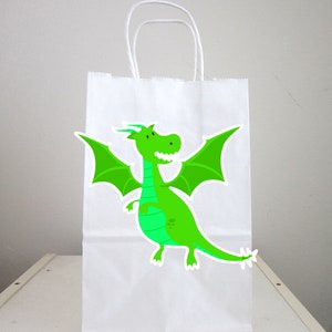 Dragon Goody Bags, Dragon Favor Bags, Dragon Gift Bags, Dragon Party ...