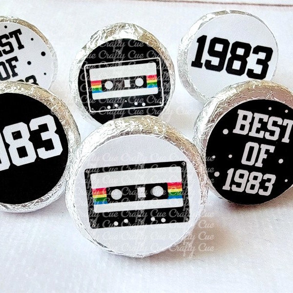 Best of 1983 Stickers - Etsy