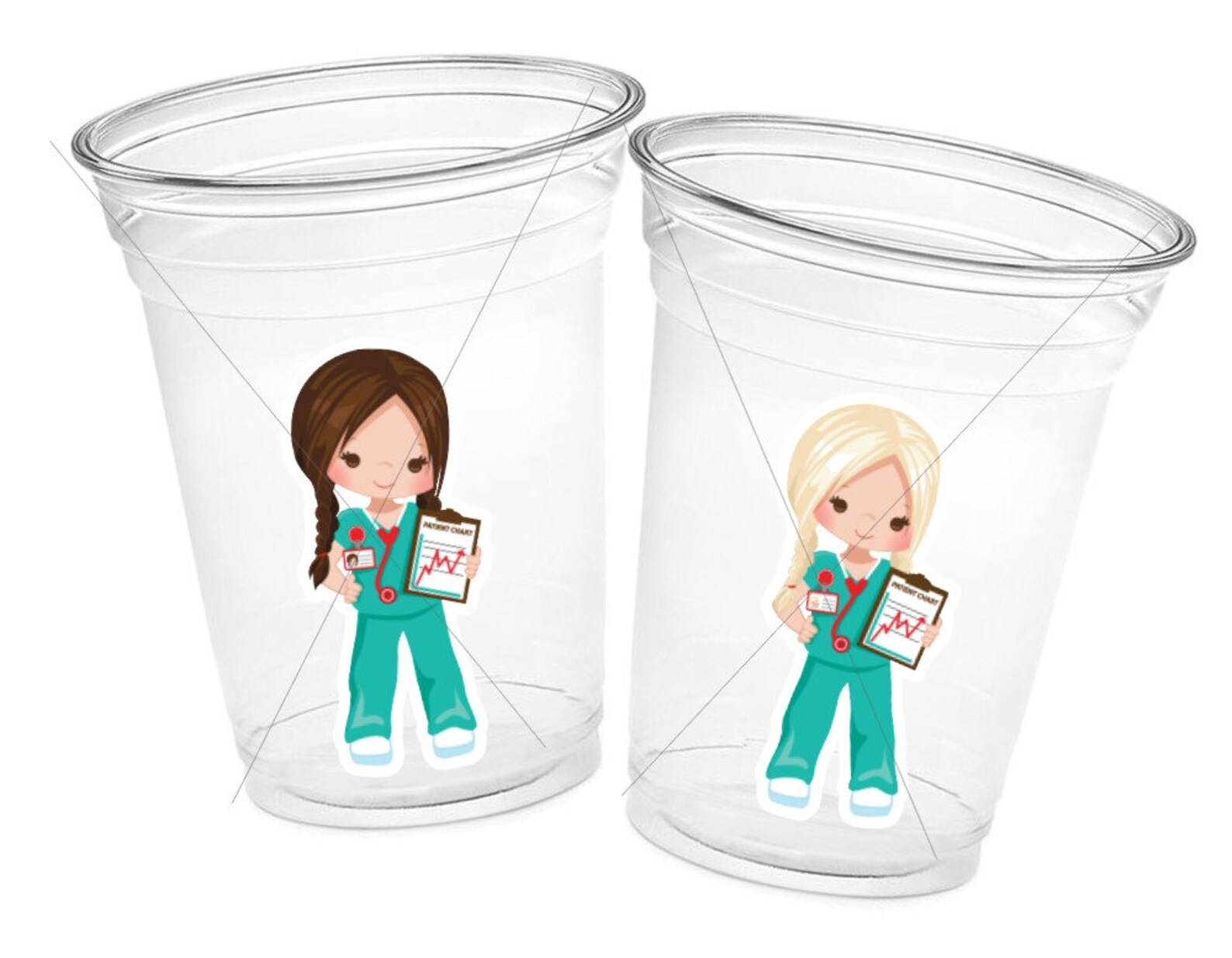 Nursing Party Cups Doctor Party Cups Nurse Party Cups Nursing - Etsy