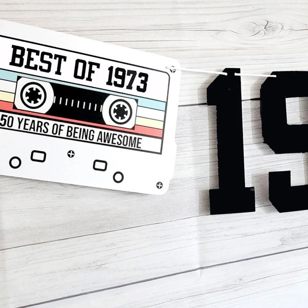 1973 Birthday Decor - Etsy