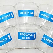 AIRPLANE PARTY CUPS Airplane Cups Airplane Birthday Cups Airplane Party ...