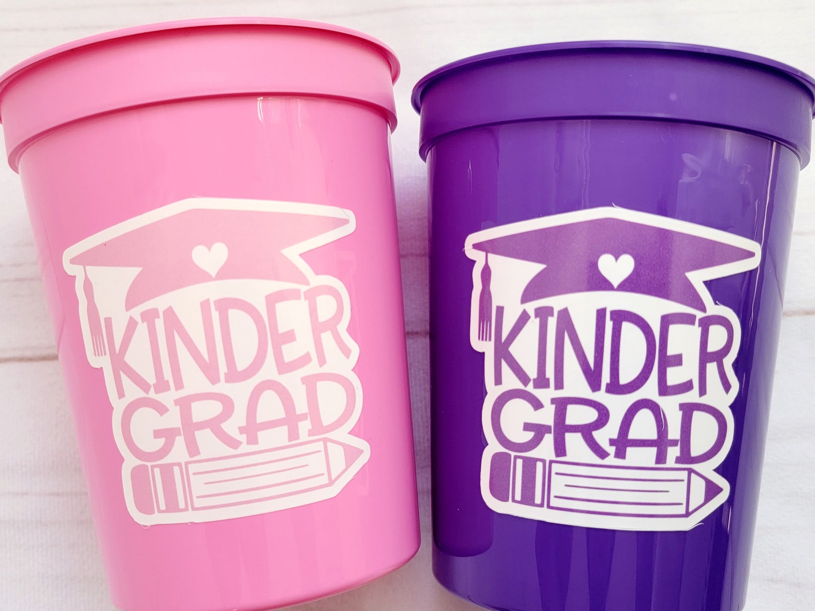 KINDERGARTEN GRADUATION CUPS Kindergarten Graduation Cups - Etsy