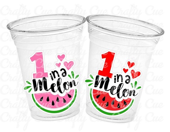 WATERMELON PARTY CUPS - Watermelon Party Favors Watermelon Treat Cups ...
