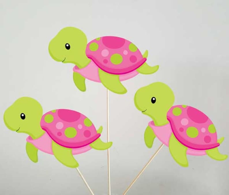 Turtle Garland, Turtle Banner, Turtle Decorations, Under the Sea Banner ...