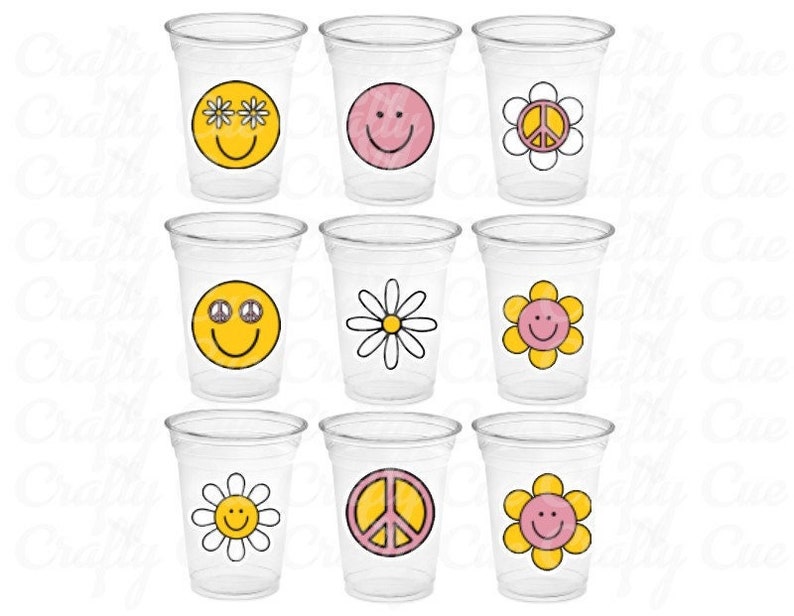 70'S PARTY CUPS 70's Birthday Cups 70's Party - Etsy