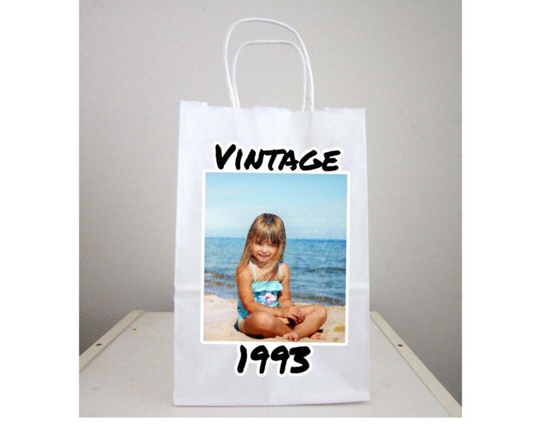 Custom Party Bags Personalized Party Bags Personalized 30th Birthday ...