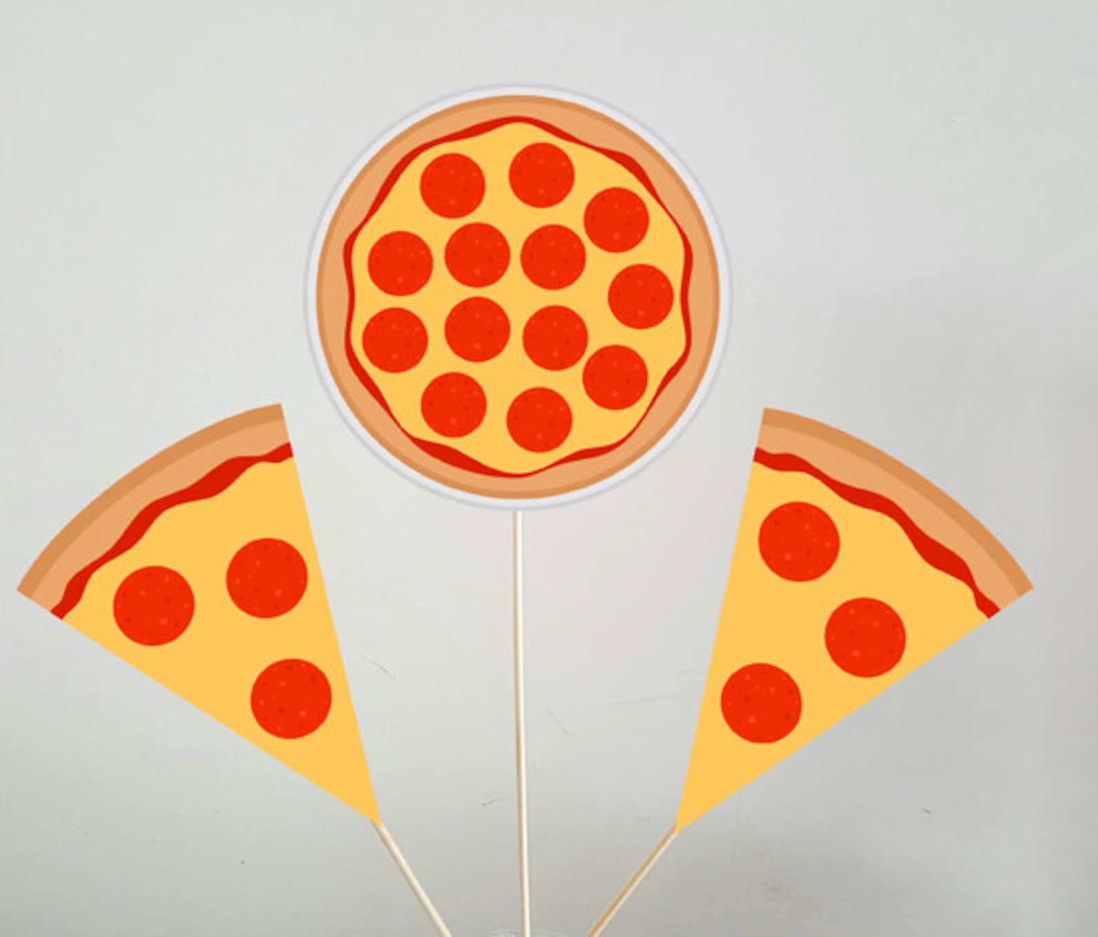 Pizza Garland Pizza Banner Pizza Party Banner Pizza Party - Etsy