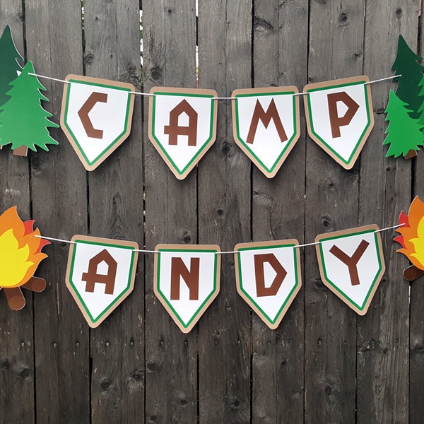 Camping Banner - Etsy