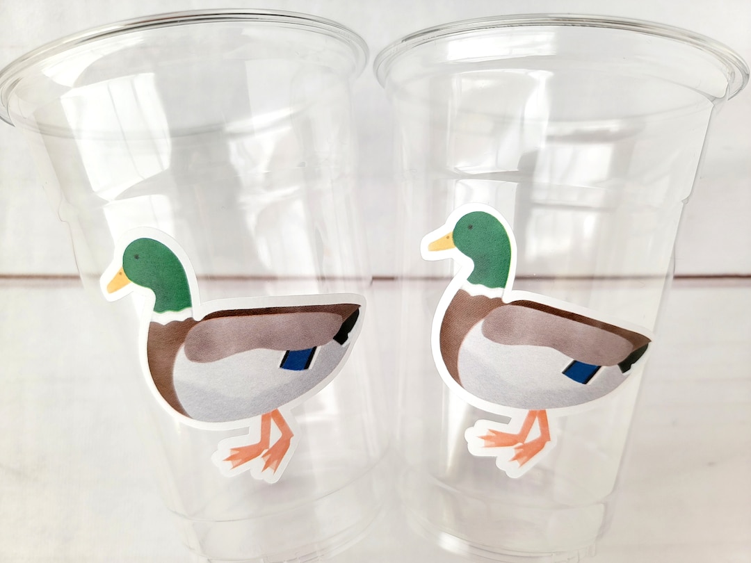 DUCK PARTY CUPS - Duck Birthday Duck Party Duck Baby Shower Duck Party ...