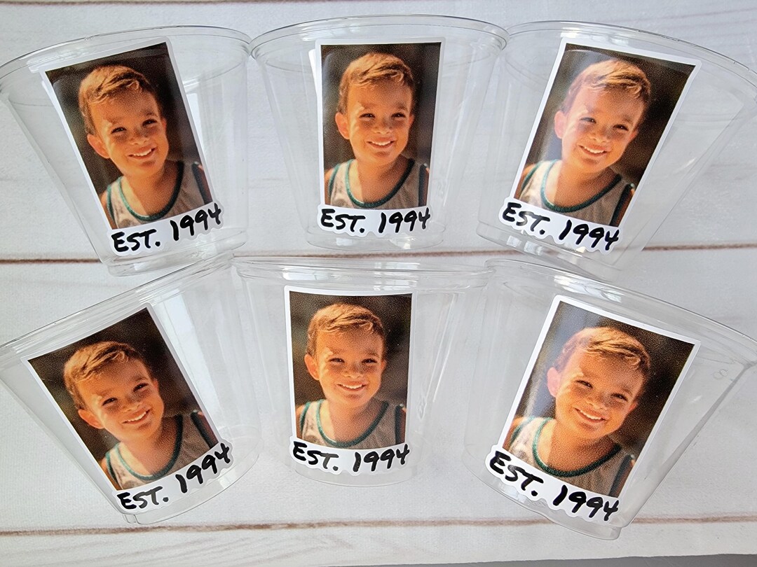 Custom Cups With Photo, Personalized Photo Birthday Cups, Custom Cups ...