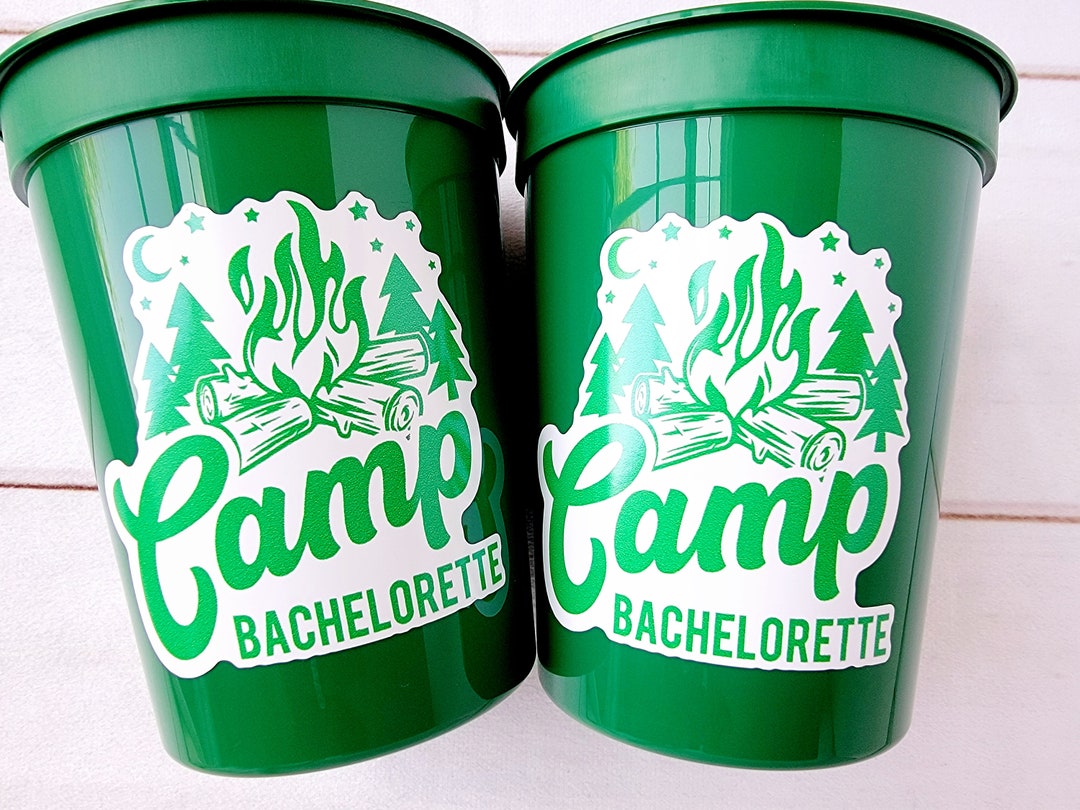 CAMP BACHELORETTE CUPS - Bachelorette Camping Cups Bachelorette Camp ...