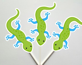 Reptile Cupcake | Etsy