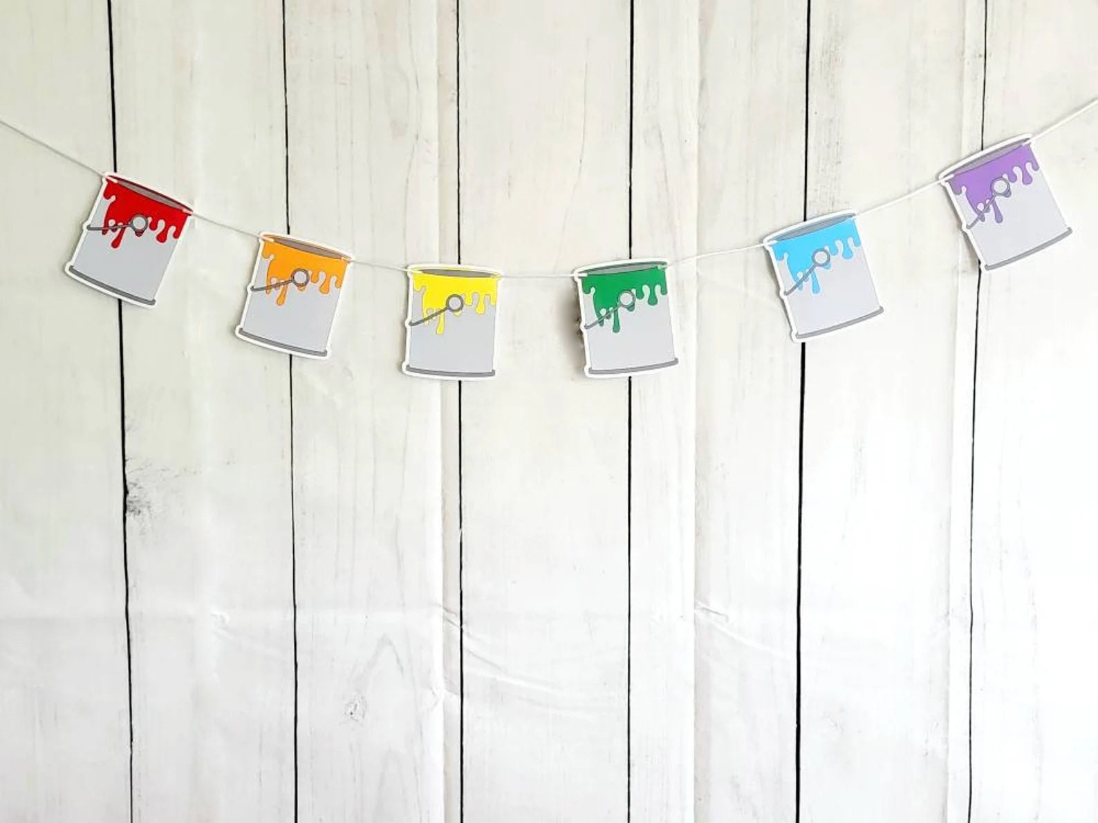 Paint Party Banner Art Party Banner Art Party Garland Paint - Etsy