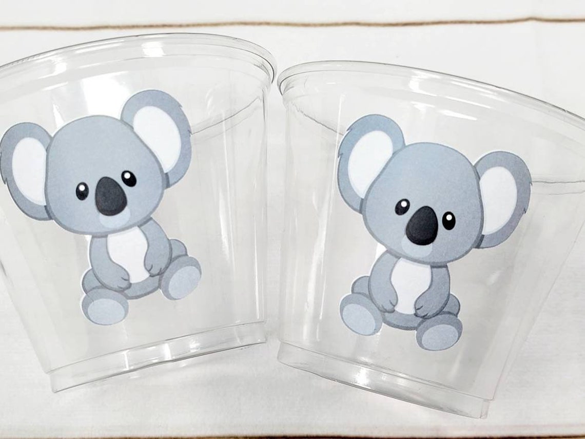Koala Bear Party Cups Koala Bear Treat Cups Koala Bear - Etsy