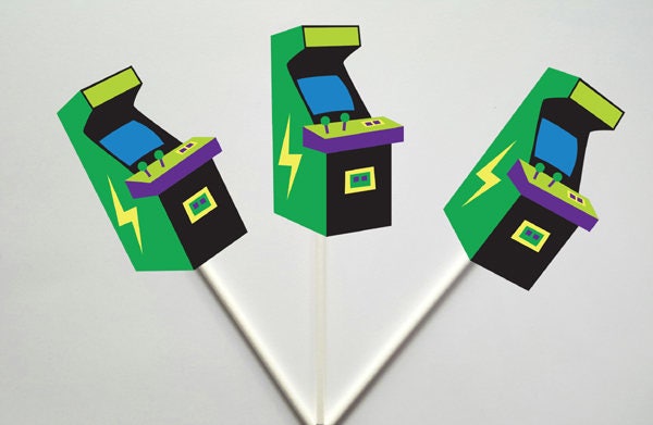 Arcade Goody Bags Arcade Favor Bags Arcade Party Favors | Etsy