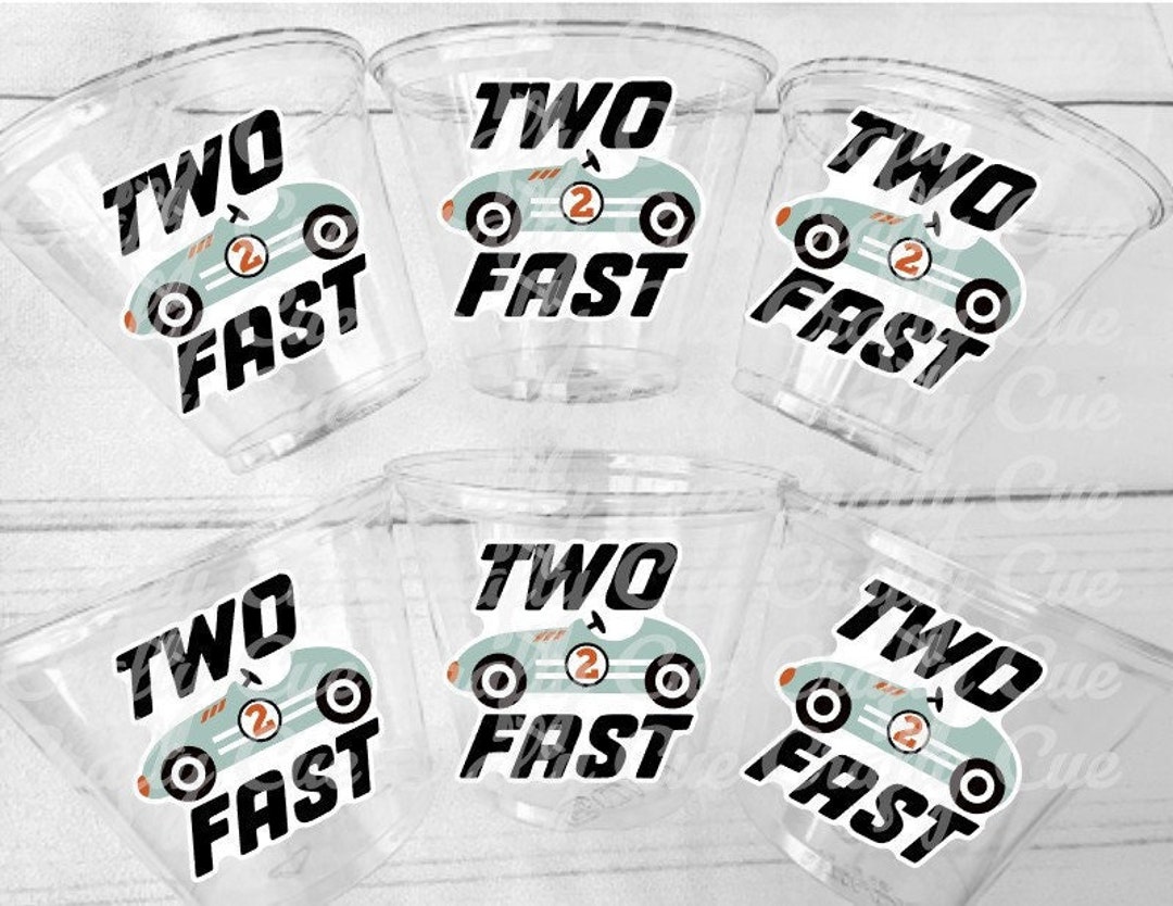 RACING PARTY CUPS Race Car Cups Racing Birthday Cups Racing Birthday ...