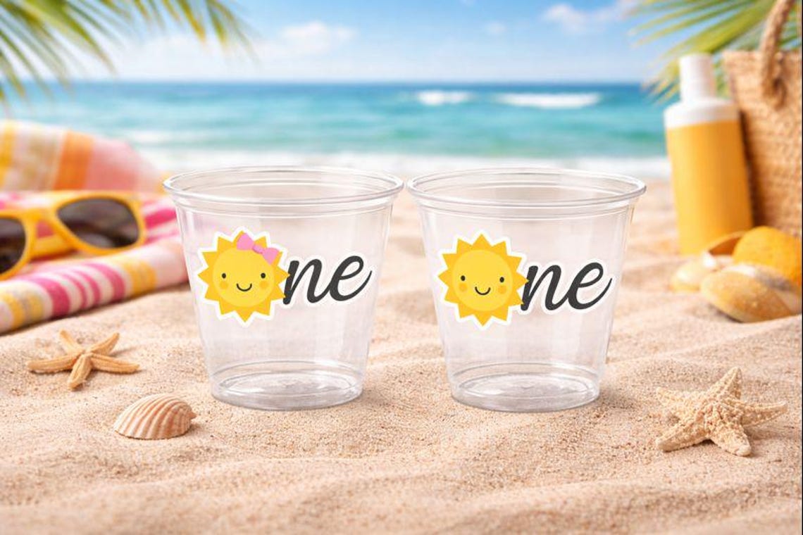 SUN PARTY CUPS - Sunshine Party Cups Sunshine Birthday Sunshine First ...