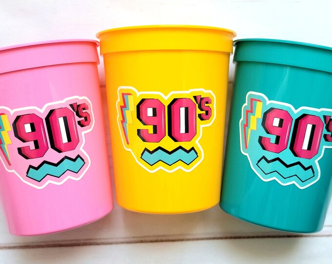50'S PARTY CUPS 50's Birthday Cups 50's Party - Etsy