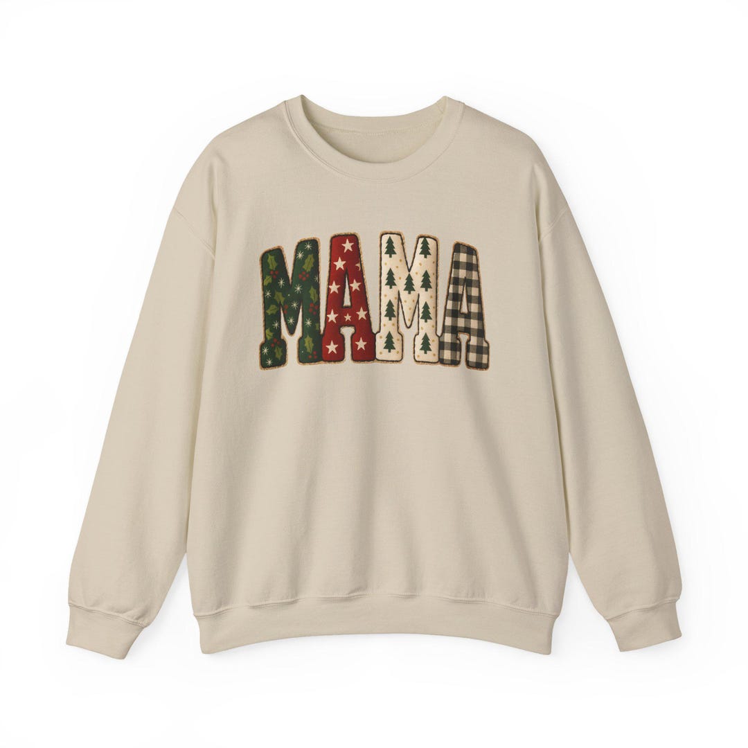MAMA Sweatshirt | Crewneck Mom Pullover | Gift for Mom | Christmas Gift ...
