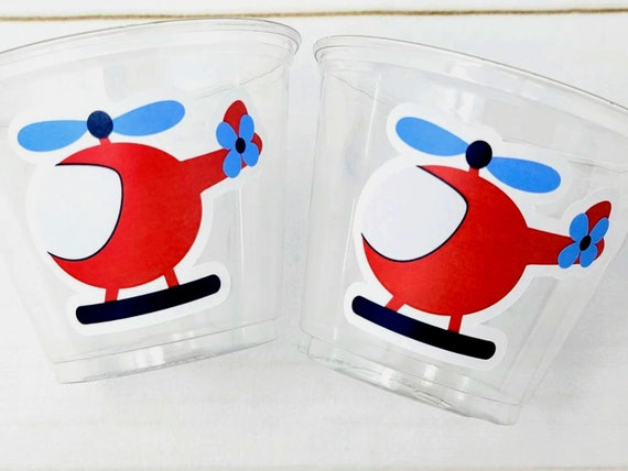 HELICOPTER PARTY CUPS - Helicopter Cups Helicopter Party Favors ...