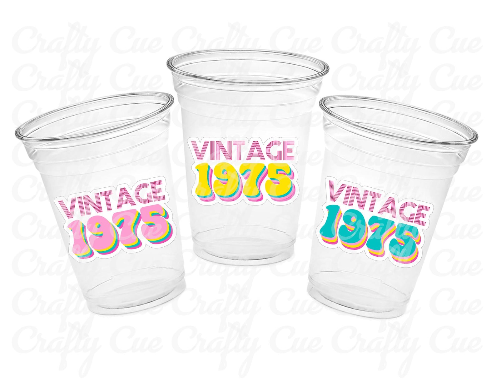 50th PARTY CUPS - 50 and Fabulous 50th Birthday Party 50th Birthday ...