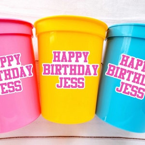 Back to the 2000'S PARTY CUPS 00's Birthday Cups 2000's Party Cups 00's ...