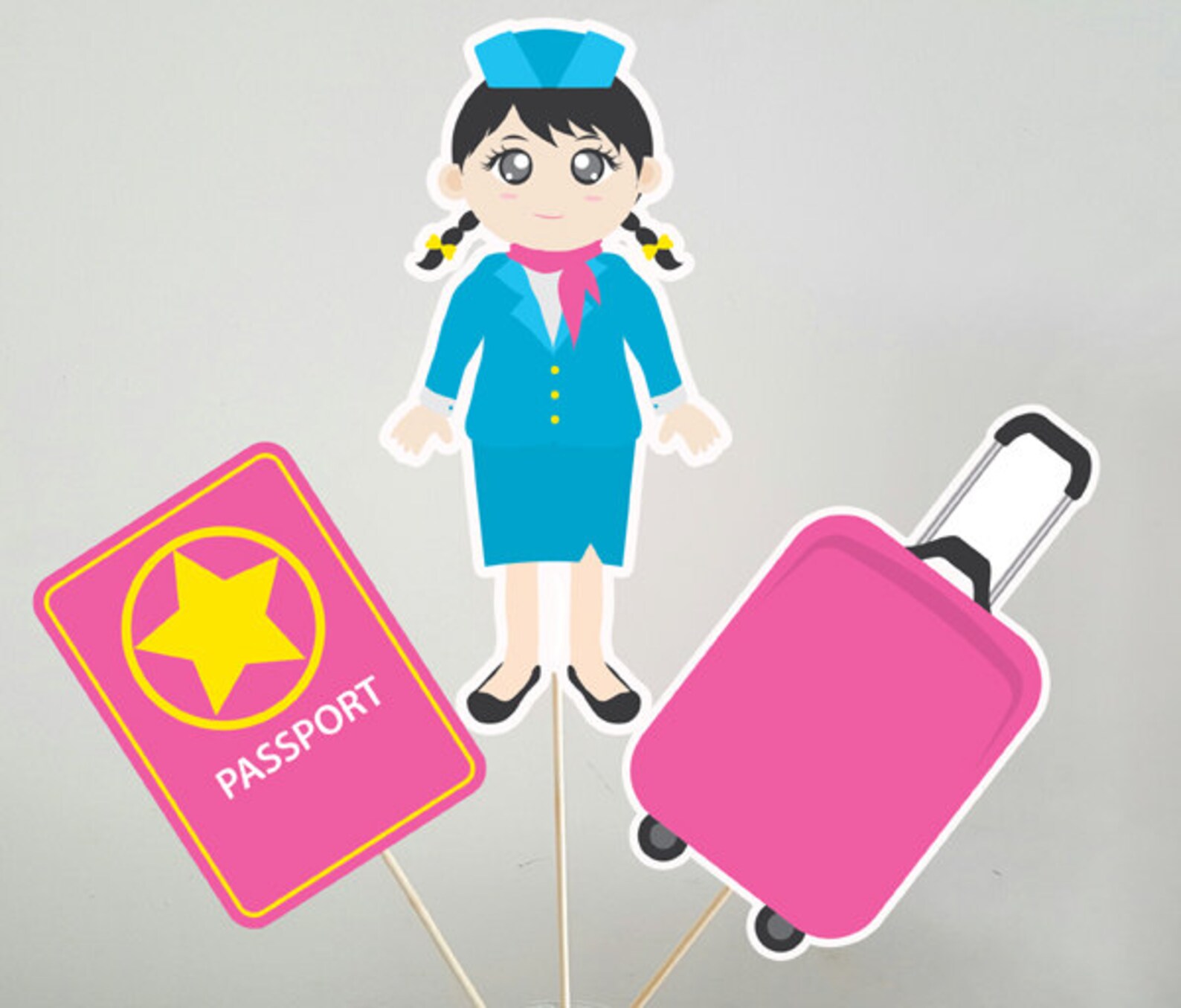 Airplane Party Goody Bags Airport Goody Bags Pilot Goody Etsy