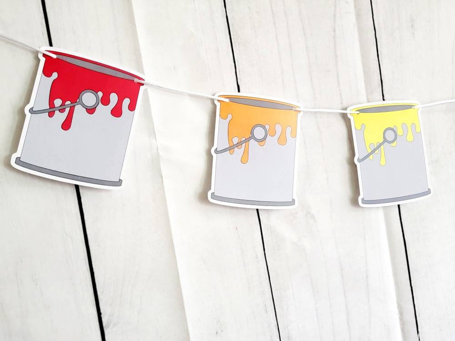 Paint Party Banner Art Party Banner Art Party Garland Paint - Etsy