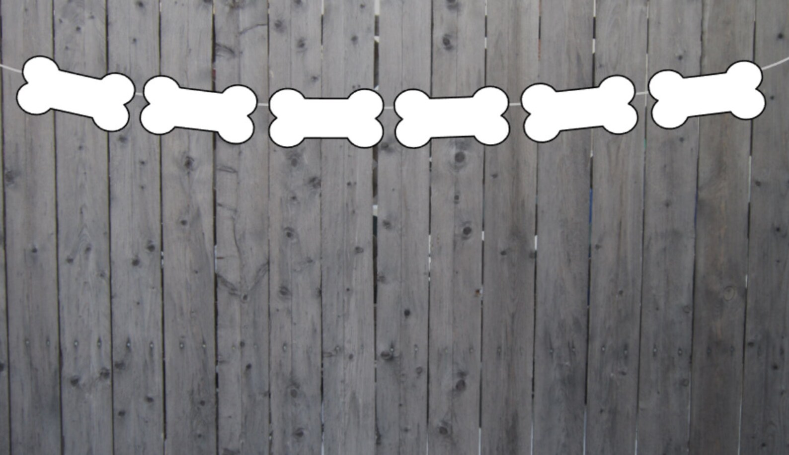 Dog Bone Garland Dog Bone Banner Puppy Party Banner Dog | Etsy