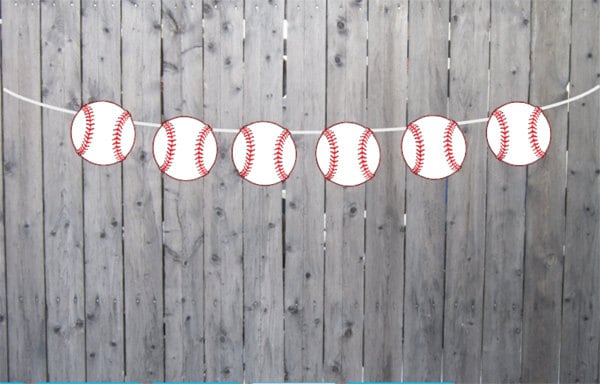 Baseball Banner Baseball Garland Sports Banner Sports - Etsy