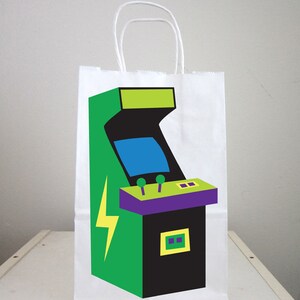 Arcade Garland, Arcade Banner, Video Game Birthday, Video Game Party ...