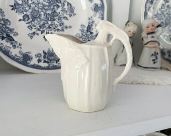 White Cream Pitcher | Etsy