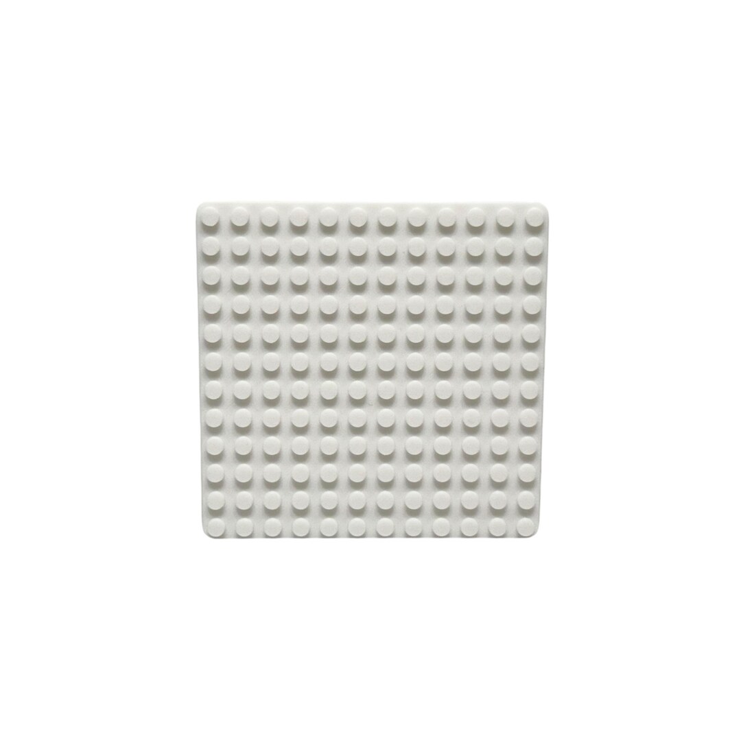 Brick Baseplate - 10 Sizes, 20 Colors (white 12x12 Shown) - Etsy