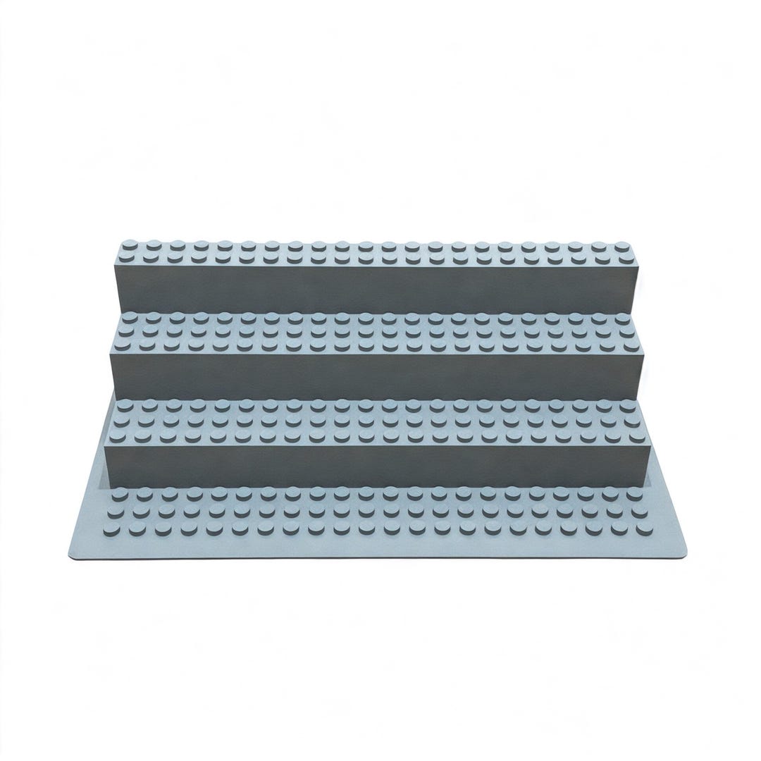 LEGO Figure Stand multi-level, Minifigure / Minidoll 3 Sizes, 16 Colors ...