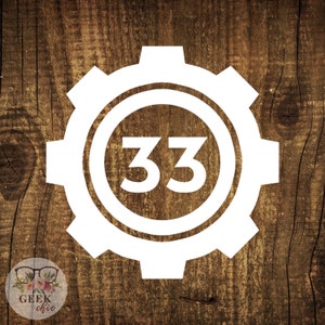 Video Game Vault Number Decal - Etsy