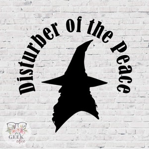Disturber of the Peace Decal - Etsy
