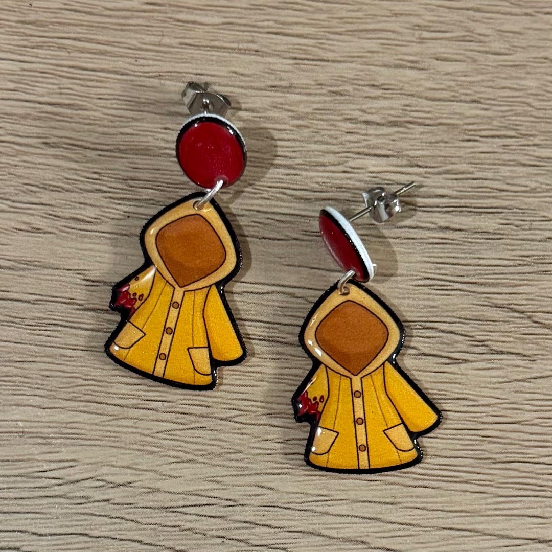 Horror Clown Book / Movie Halloween Stud Dangle Earrings - Etsy