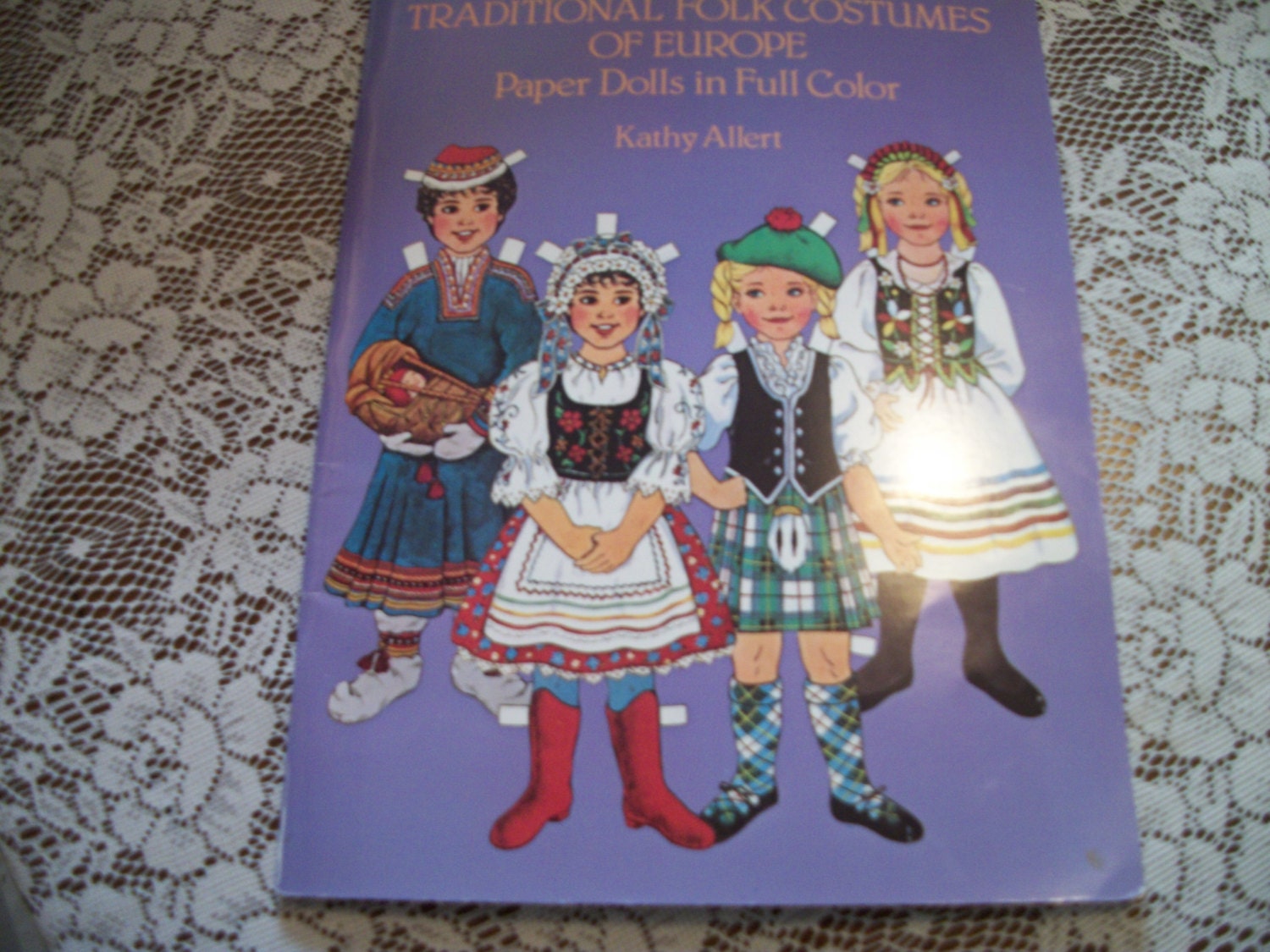 Traditonal FOLK Costumes of Europe PAPER DOLLS in Full Color - Etsy