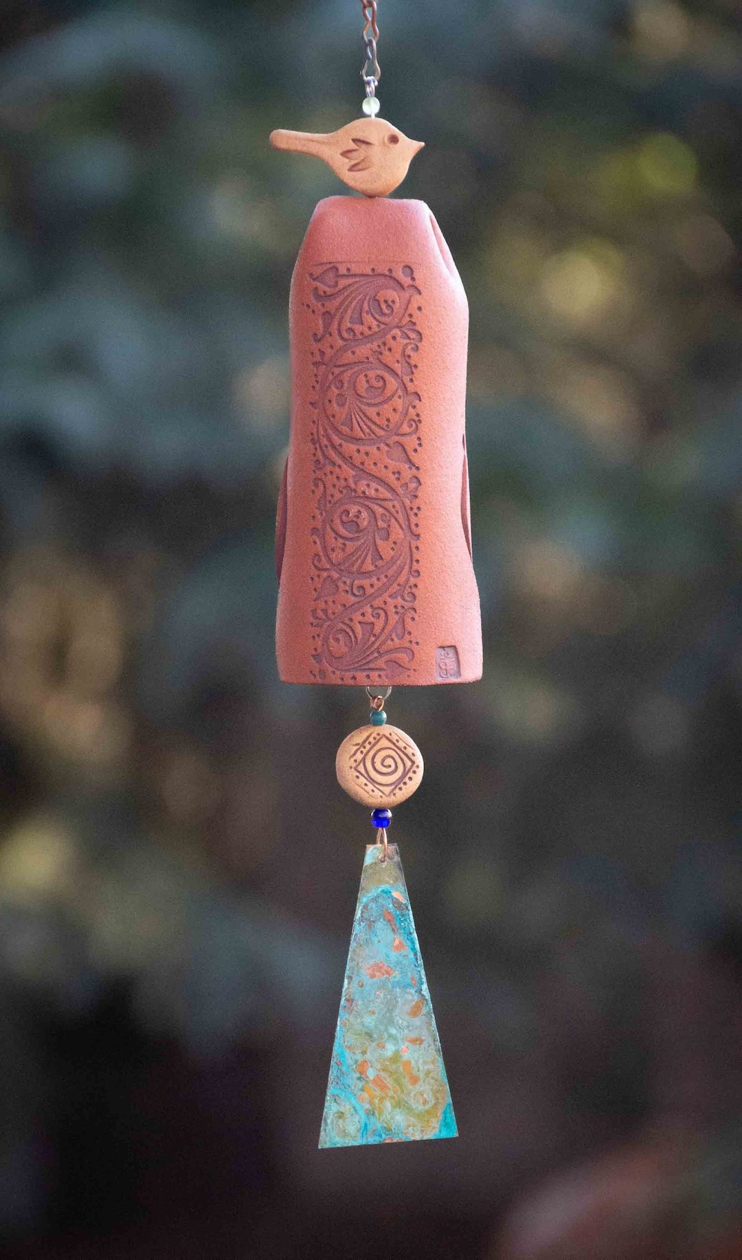 Handmade Ceramic Wind Chimes for New Home and Garden - Etsy