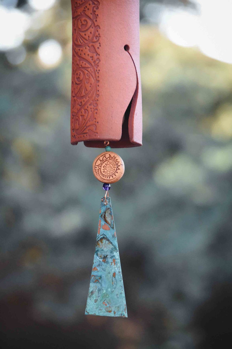 Handmade Ceramic Wind Chimes for New Home and Garden - Etsy