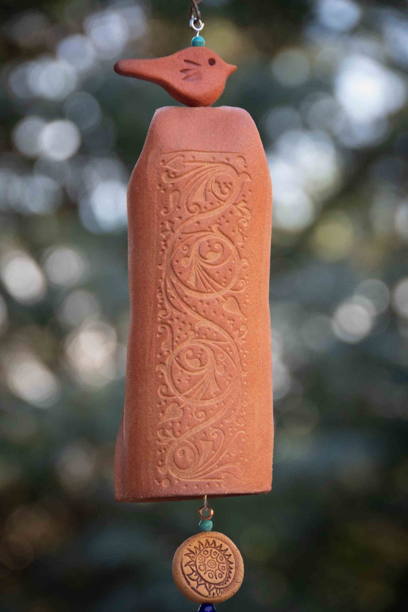 Fall Decor Handmade Wind Chime Ceramic Bell - Etsy