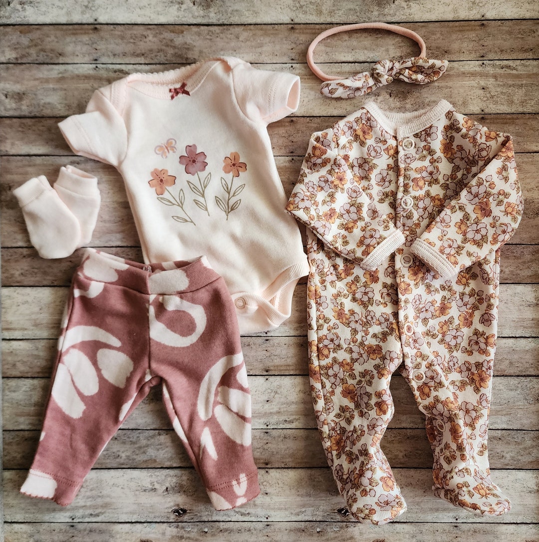 14 Layette Set Footed Sleeper Clothing Bodysuit for Mini - Etsy
