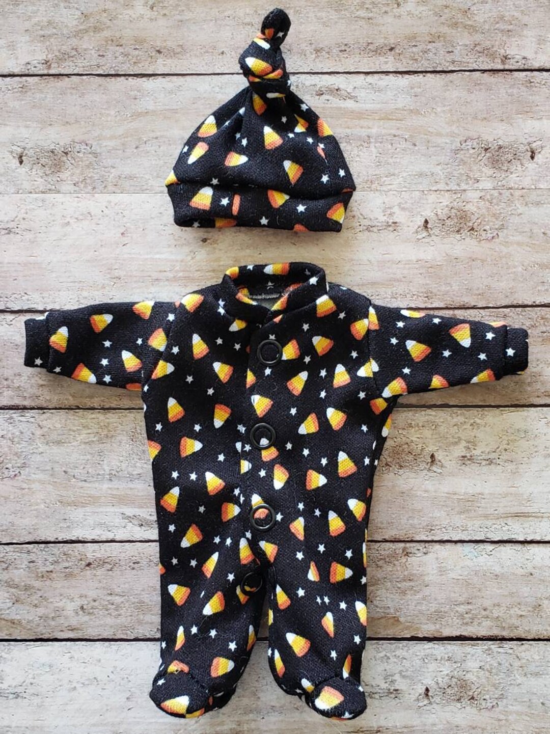 6 Footed Sleeper Pajama Outfit Clothing for Mini Reborn Silicone OOAK ...