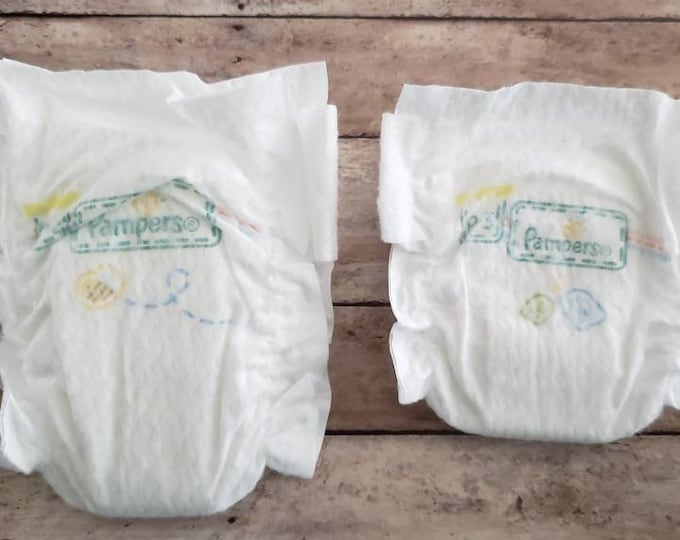 Mini Diapers for Reborn Mini Ooak Silicone Baby Doll 7-12" Micro ...